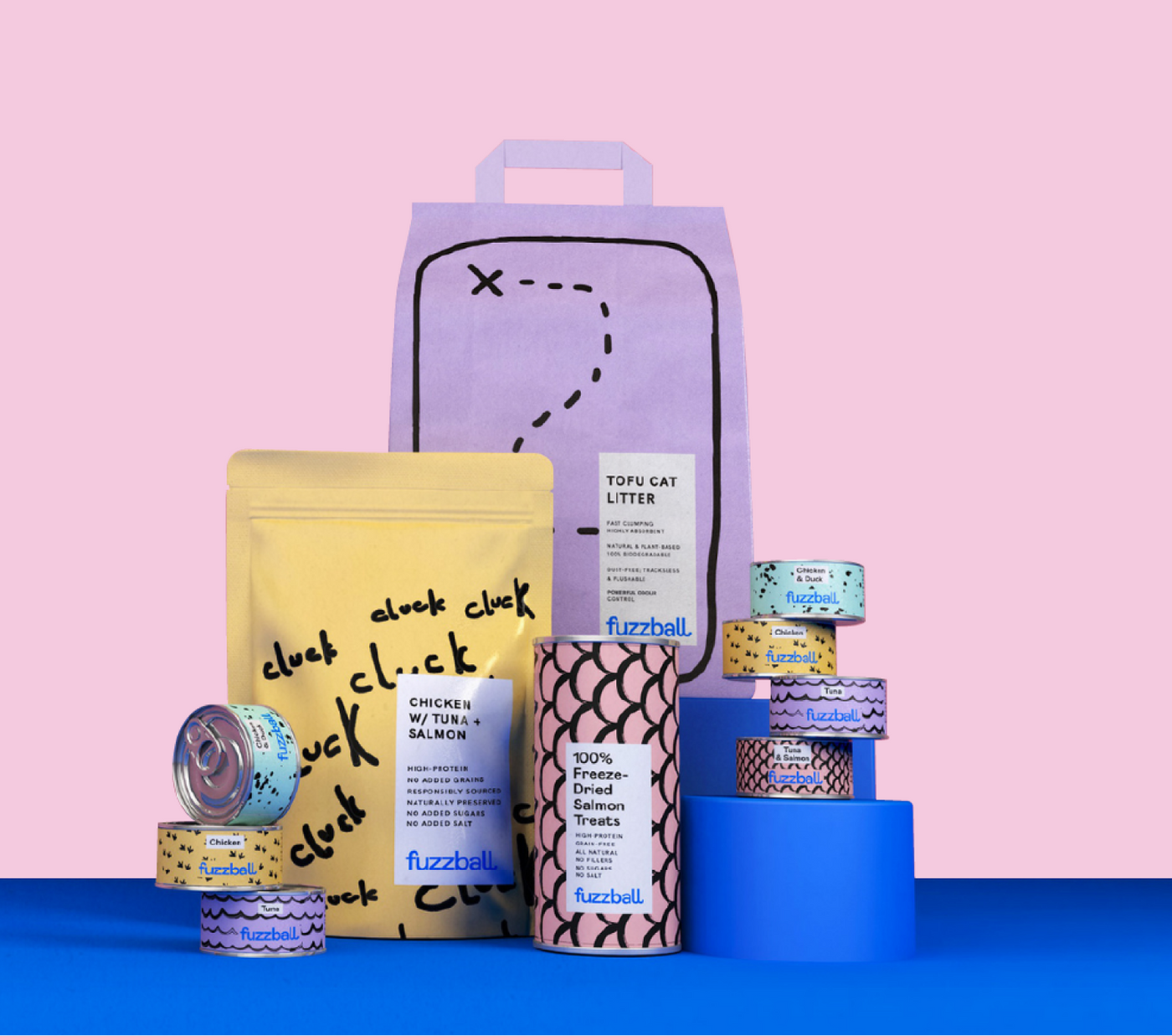 Fuzzball - Premium Cat Food Subscription